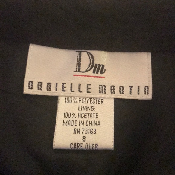 Danielle Martin | Skirts | Danielle Martin Black Skirt Sz 8 | Poshmark